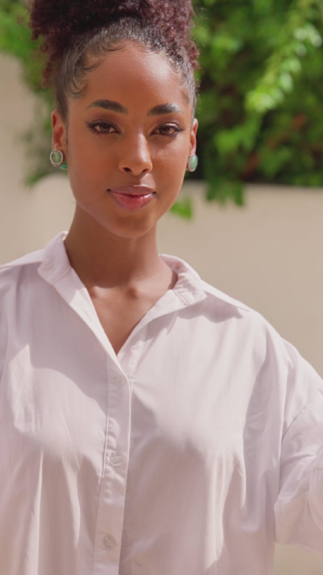 Chrysallis Double Studs - Evergreen Jade | Sassy Jones